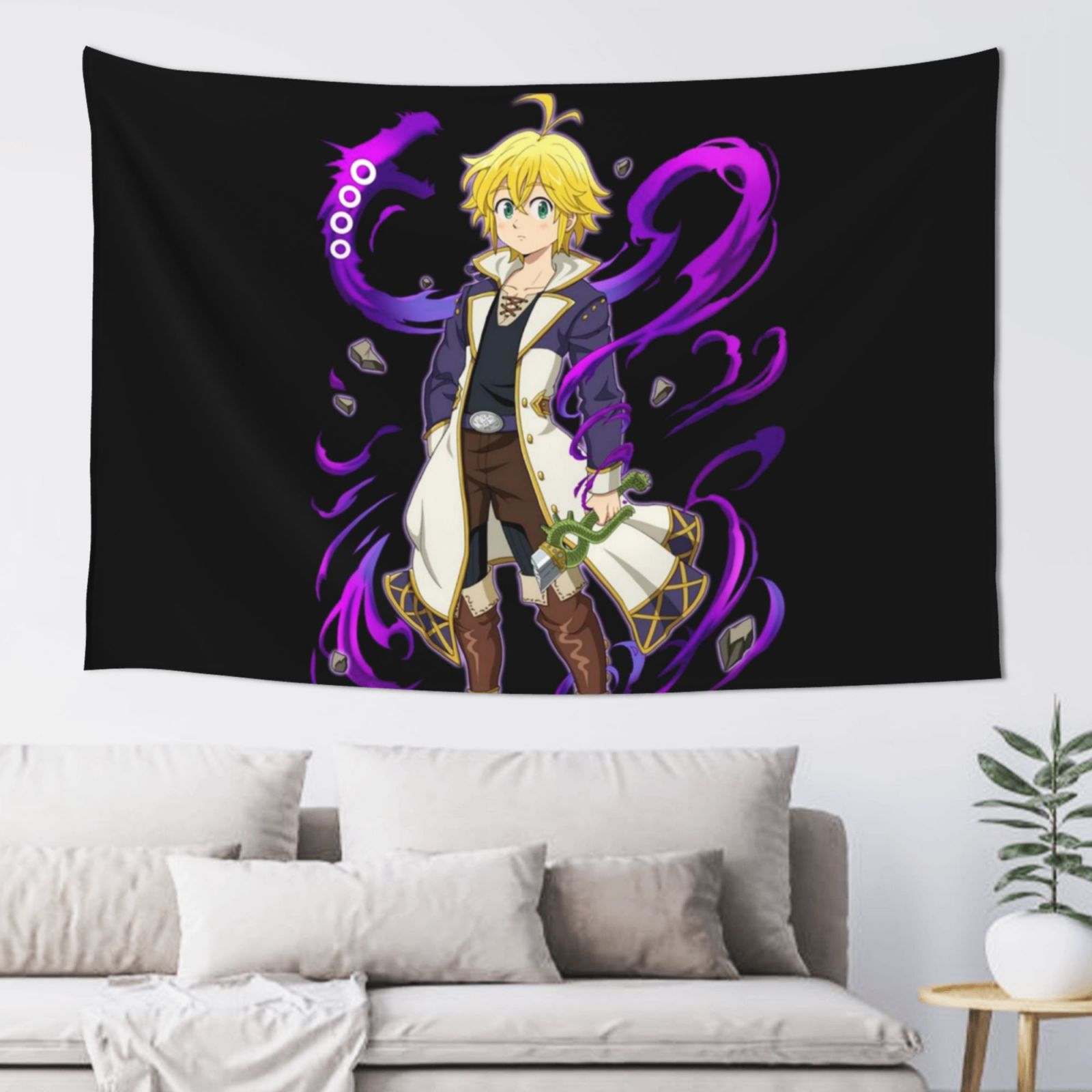 Nanatsu No Taizai The Seven Deadly Sins Tapestry Wall Hanging Home ...