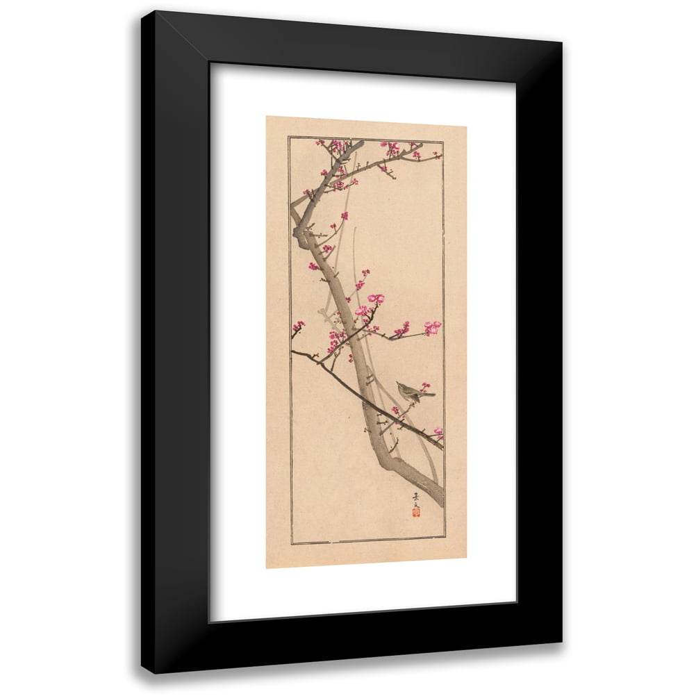 Nanbara Sakujirō 10x18 Black Modern Framed Museum Art Print Titled ...