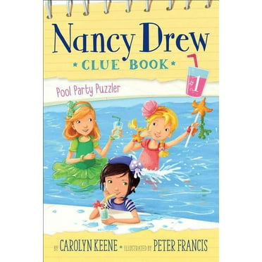 Nancy Drew Clue Book: Pool Party Puzzler (Series #1) (Hardcover ...