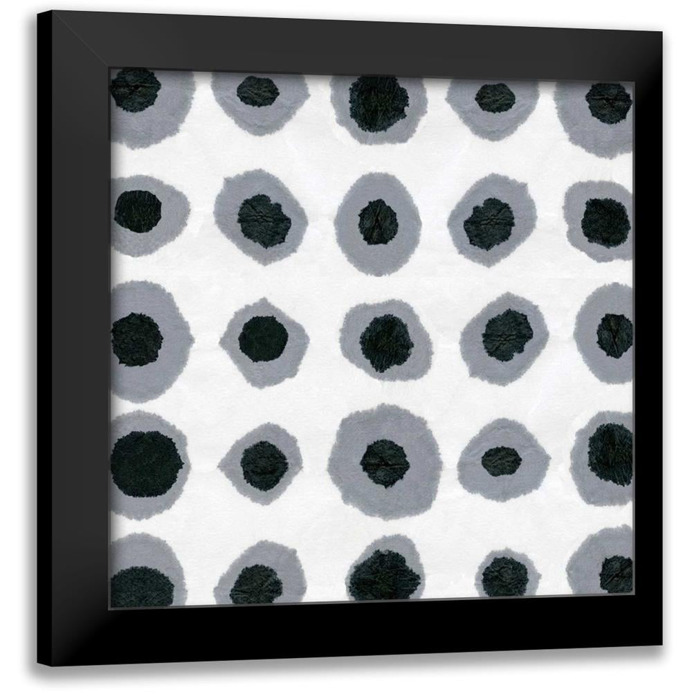 Nancy Green Design 15x15 Black Modern Framed Museum Art Print Titled ...