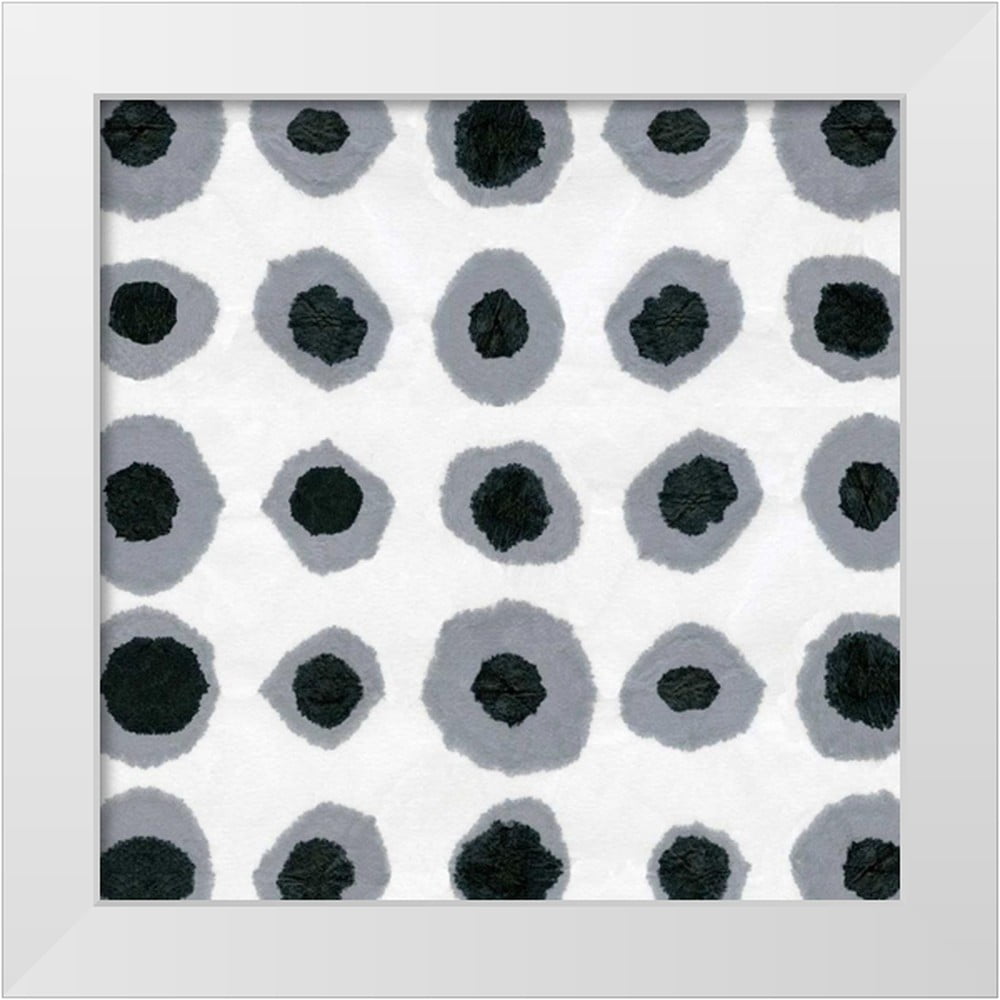 Nancy Green Design 20x20 White Modern Wood Framed Museum Art Print ...