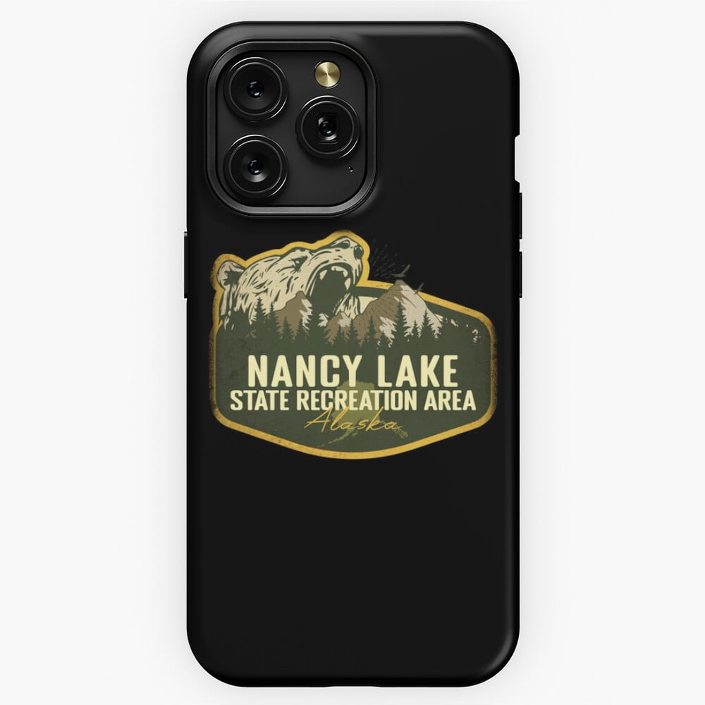 Nancy Lake State Recreation Area Alaska Retro Adventure iPhone Case 17 ...