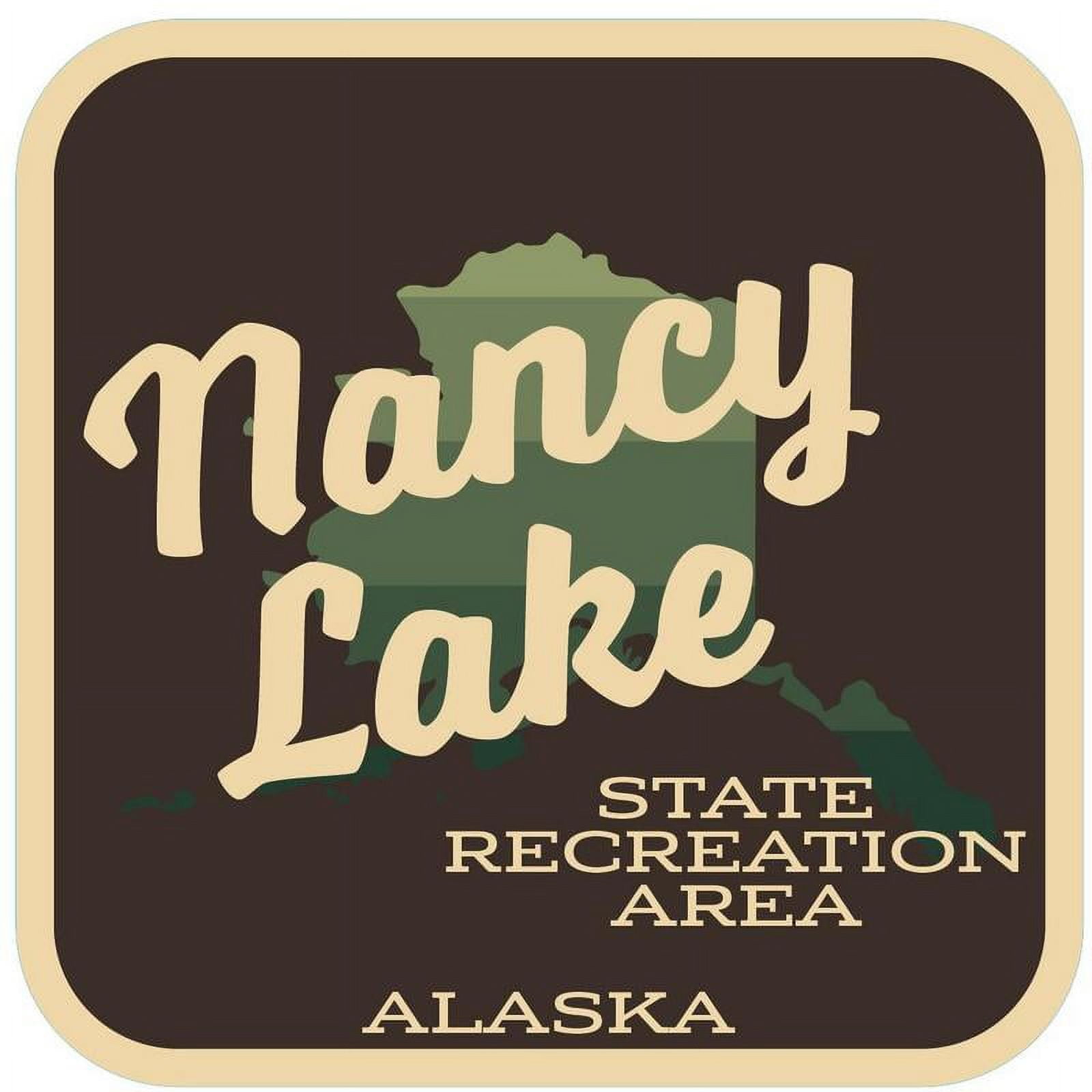 Nancy Lake State Recreation Area Decal Sticker | 4-Inches By 4-Inches ...