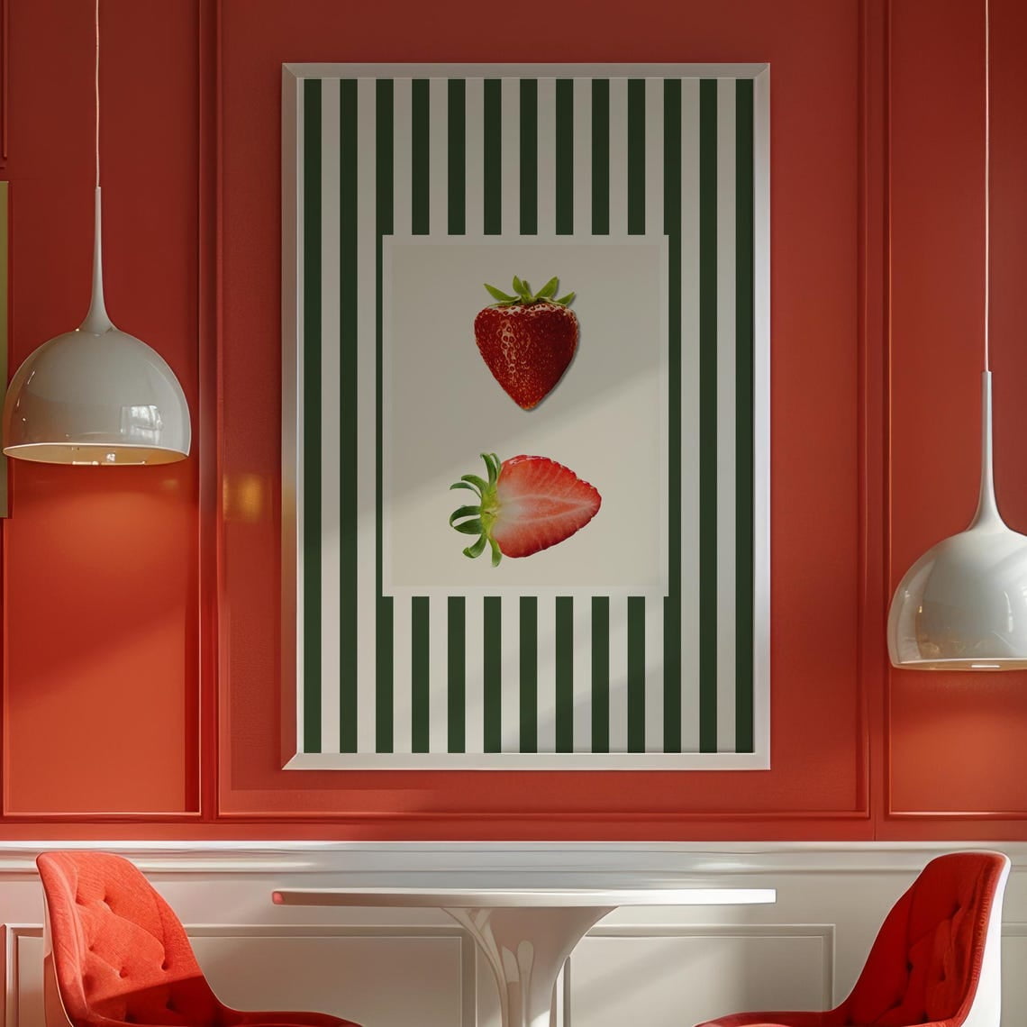 Nancy Meyers Kitchen Decor,Old Money Aesthetic Strawberry, Retro ...