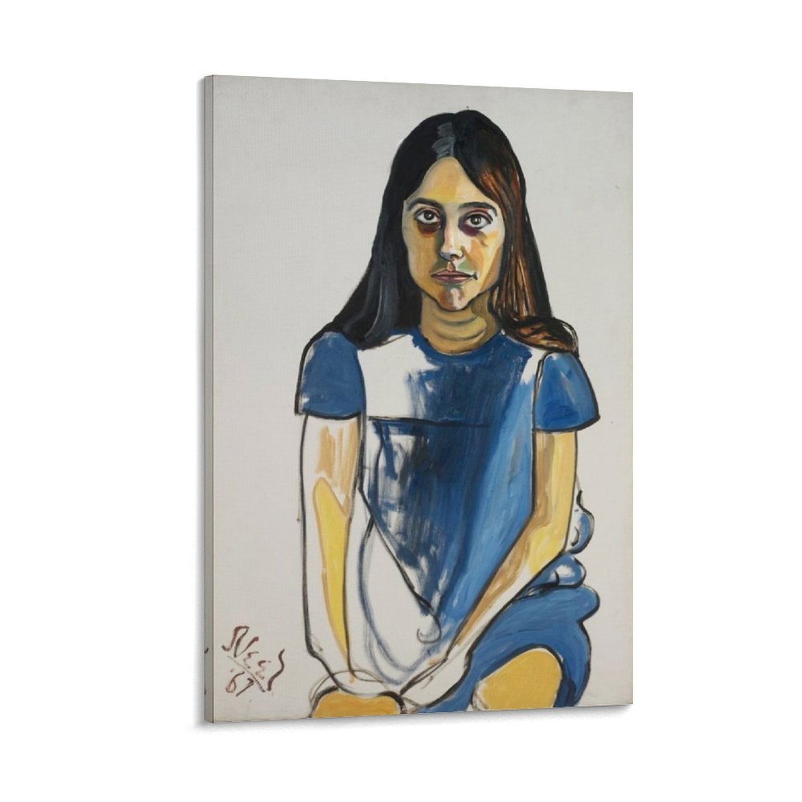 Nancy Selvage 1967 by Alice Neel Painting Room Aesthetic Poster Print ...