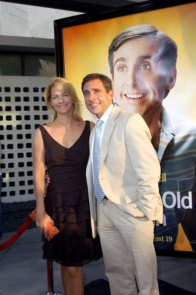 Nancy Walls, Steve Carell At Arrivals For The 40 Year-Old Virgin ...
