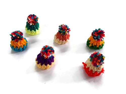 Nand Gopal Traders laddu Gopal Woollen Colourful pagdimukutCap Pack of ...