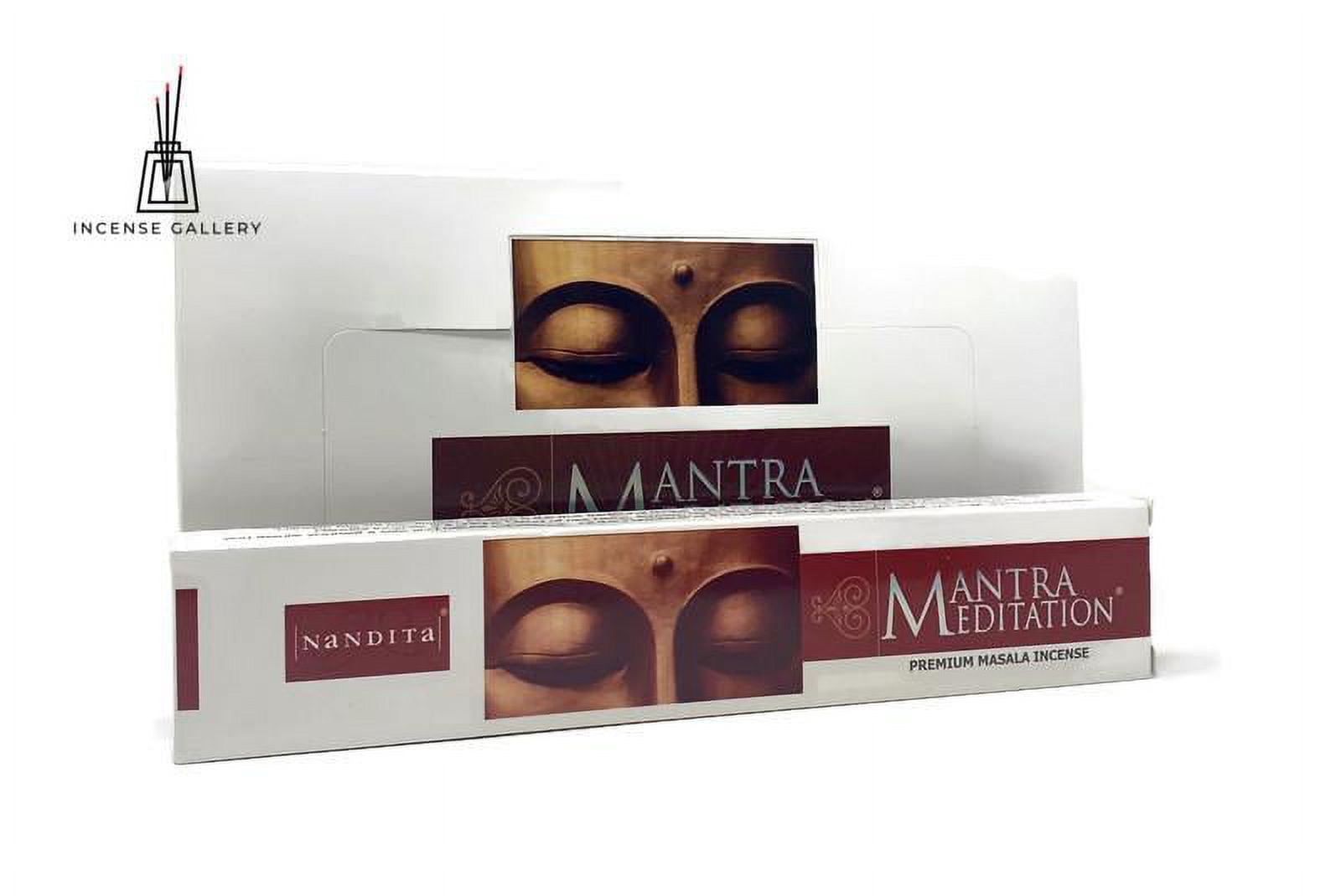 Nandita Mantra Meditation Incense Sticks - Walmart.com