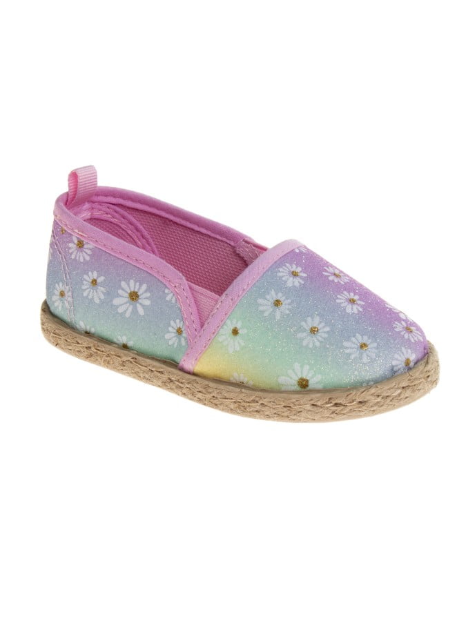 Nanette Lepore Girls' Colorful Slip-on Flat Heel Espadrilles (Toddler ...
