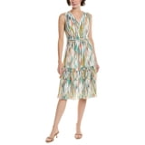 Nanette Lepore Women's Sleeveless Ruffle Midi Dress, Sizes 4-16 ...