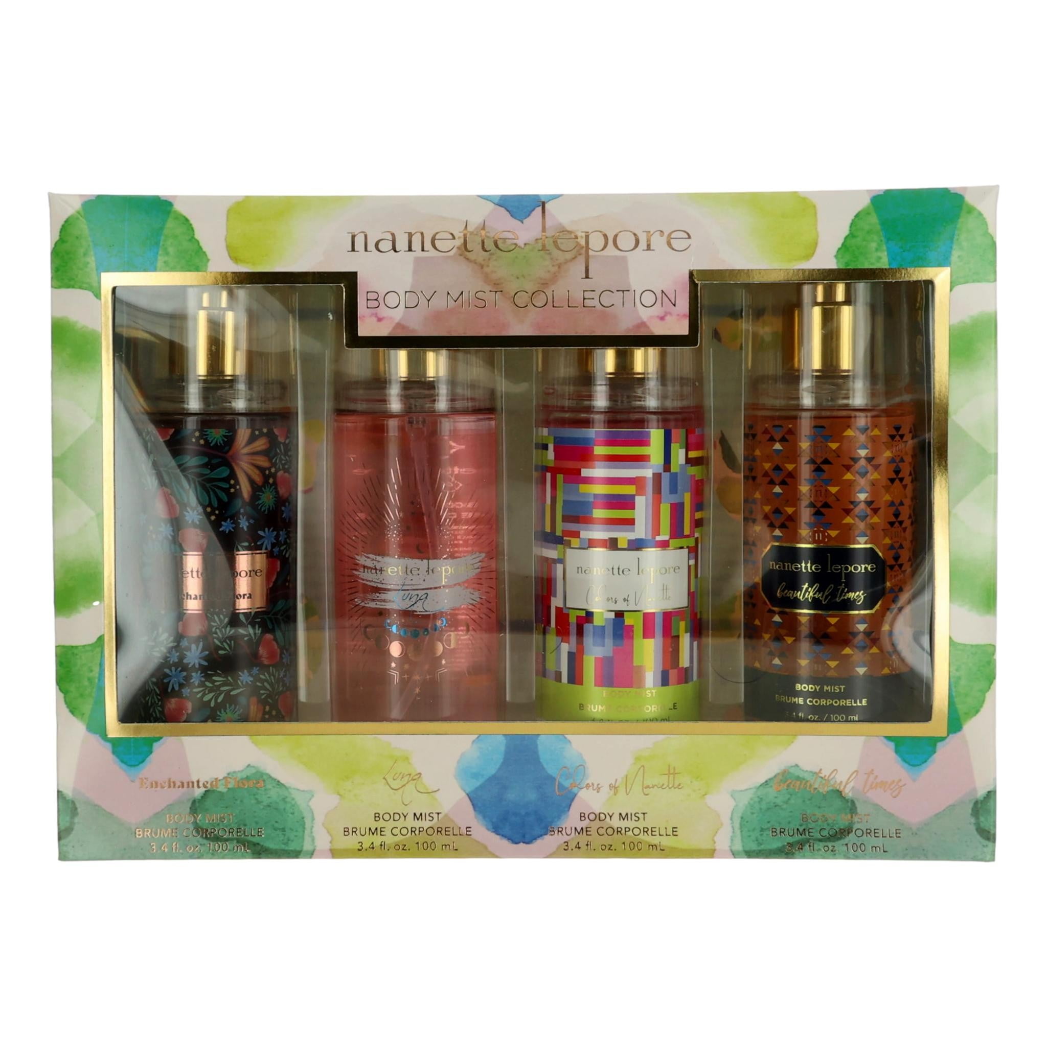 Nanette Lepore by Nanette Lepore, 4 Piece Body Mist Set for Women ...