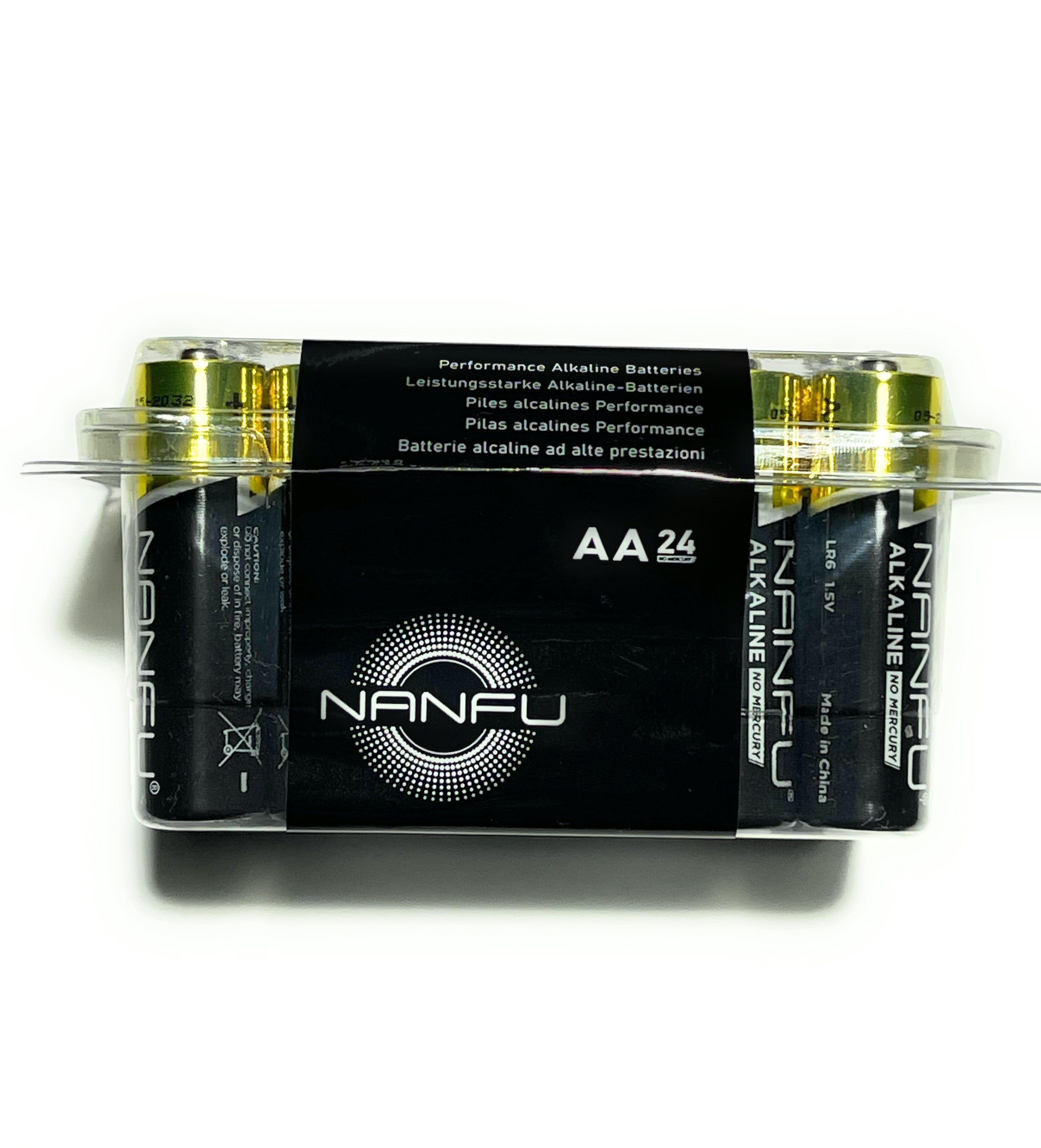 Nanfu Alkaline AA General Purpose Battery, 24 Count Pack - Walmart.com
