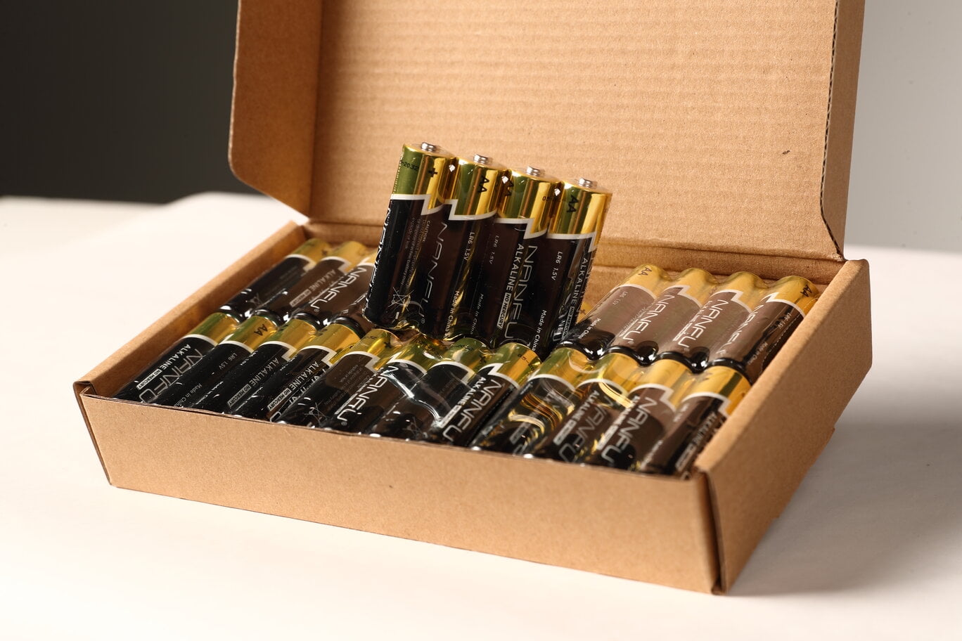 Nanfu 1.5V Alkaline AA Batteries Lot of 48 Pack Total - Walmart.com