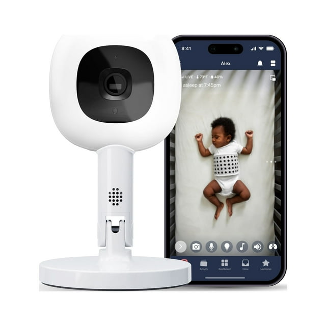 Nanit Pro Smart Baby Monitor and Flex Stand - Walmart.com