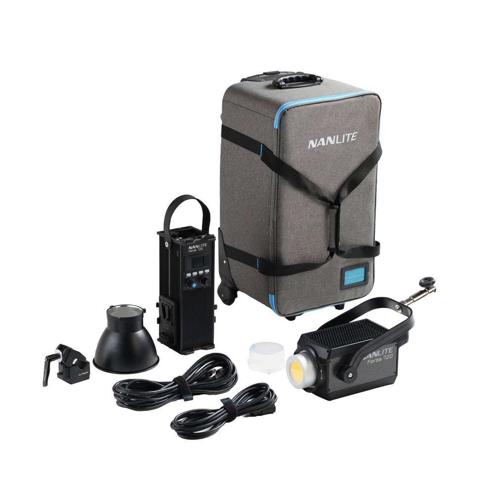 Nanlite Forza 720 LED Spotlight with Rolling Case - Walmart.com