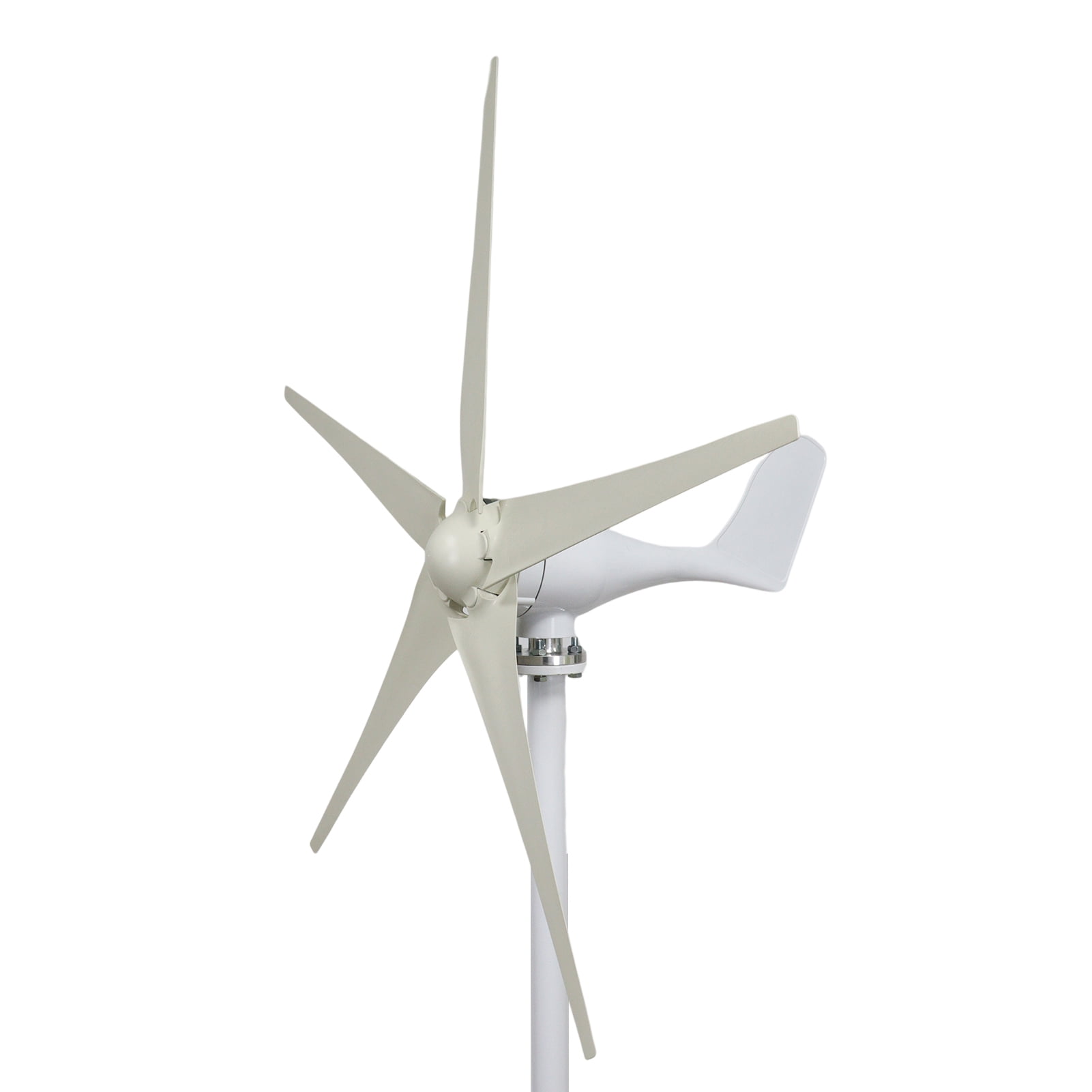 Nanly 1200W Wind Turbine Generator, 12V Wind Turbine Kit, 5-Blade Wind ...
