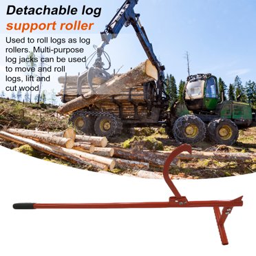 Felled Timber Claw Hook 28in Heavy-Duty Log Lifting Tongs, Grapple ...