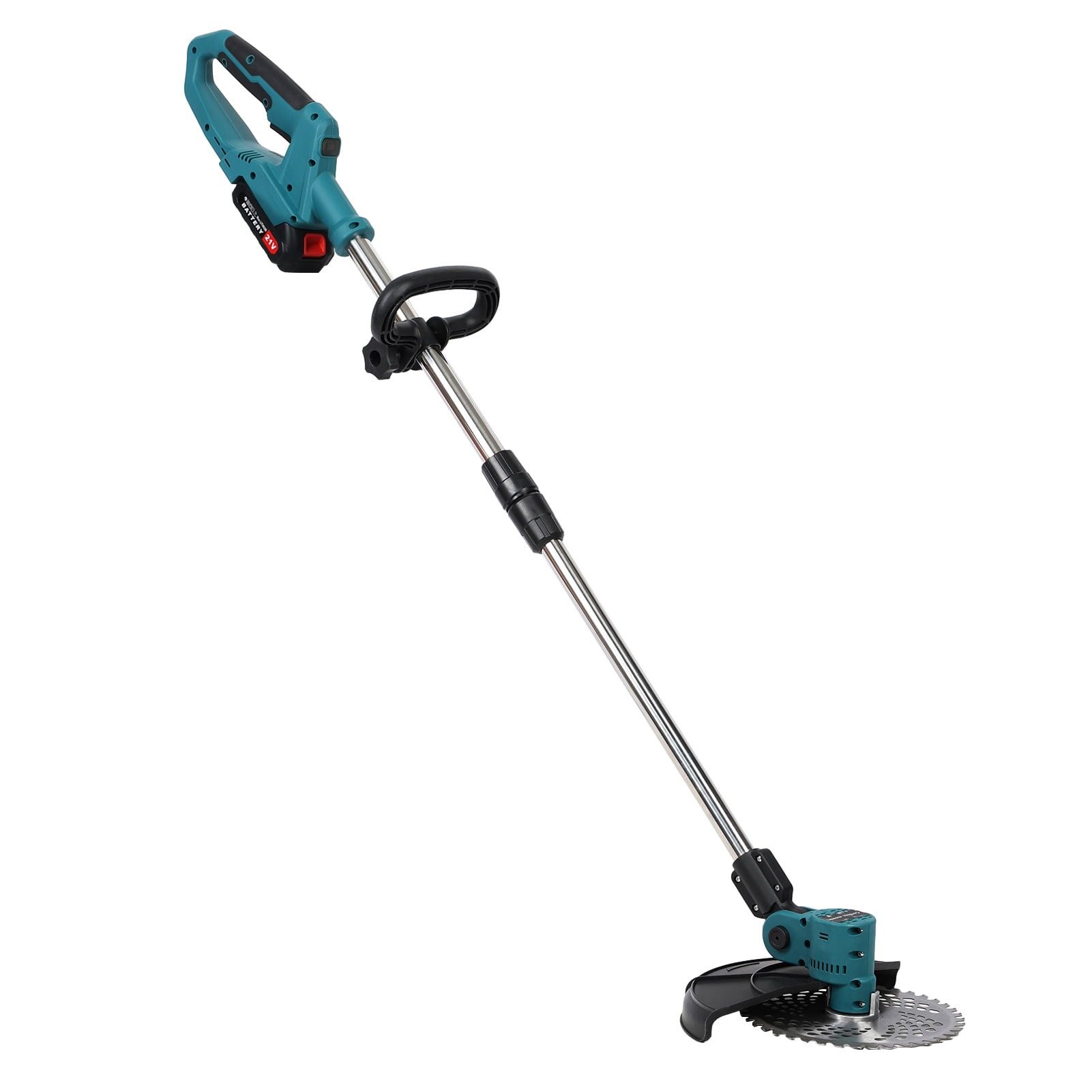 Nanly 9 Inch Cordless Weed Trimmer, 21v 2.0ah Electric Weed Mower with ...