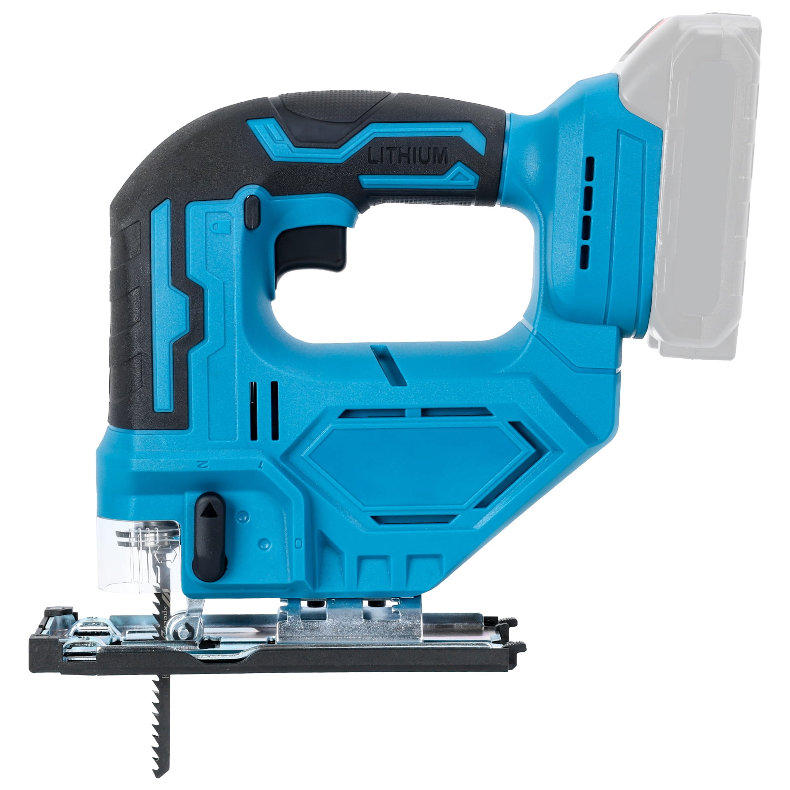 Nanly Cordless Electric Jig Saw, Jig Saw with 6 Blades, Cordless Jigsaw ...