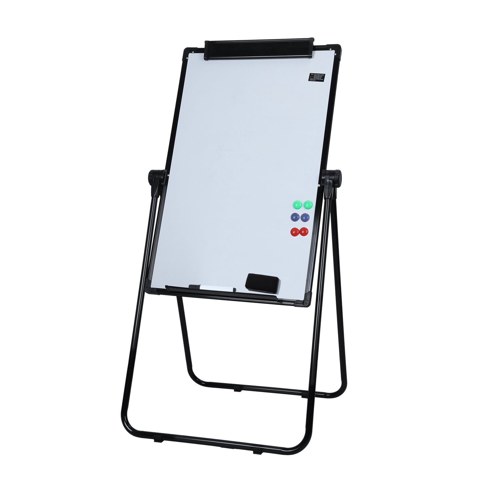 Nanly Mobile Dry Erase Board, 37x25 inches Magnetic Portable Whiteboard ...