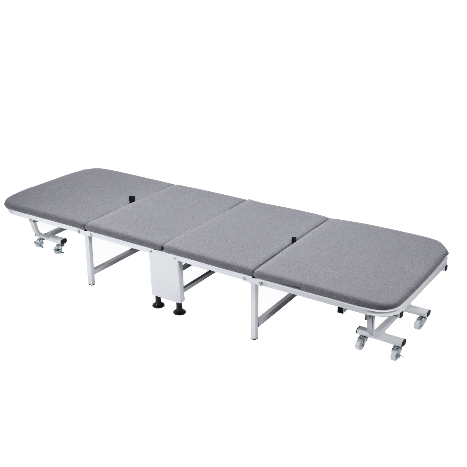 Nanly Portable Folding Camping Cot for Adults, 4-Fold Reclining Folding ...
