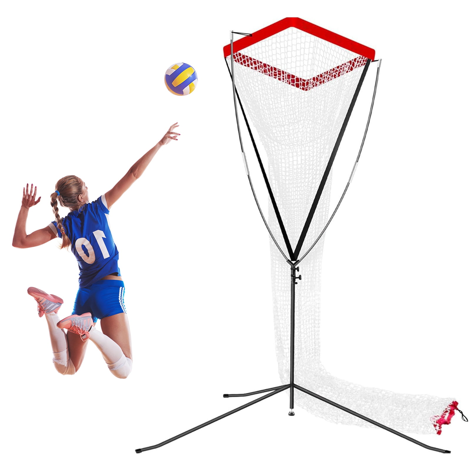Nanly Volleyball Setter Trainer Net, Volleyball Training Equipment ...