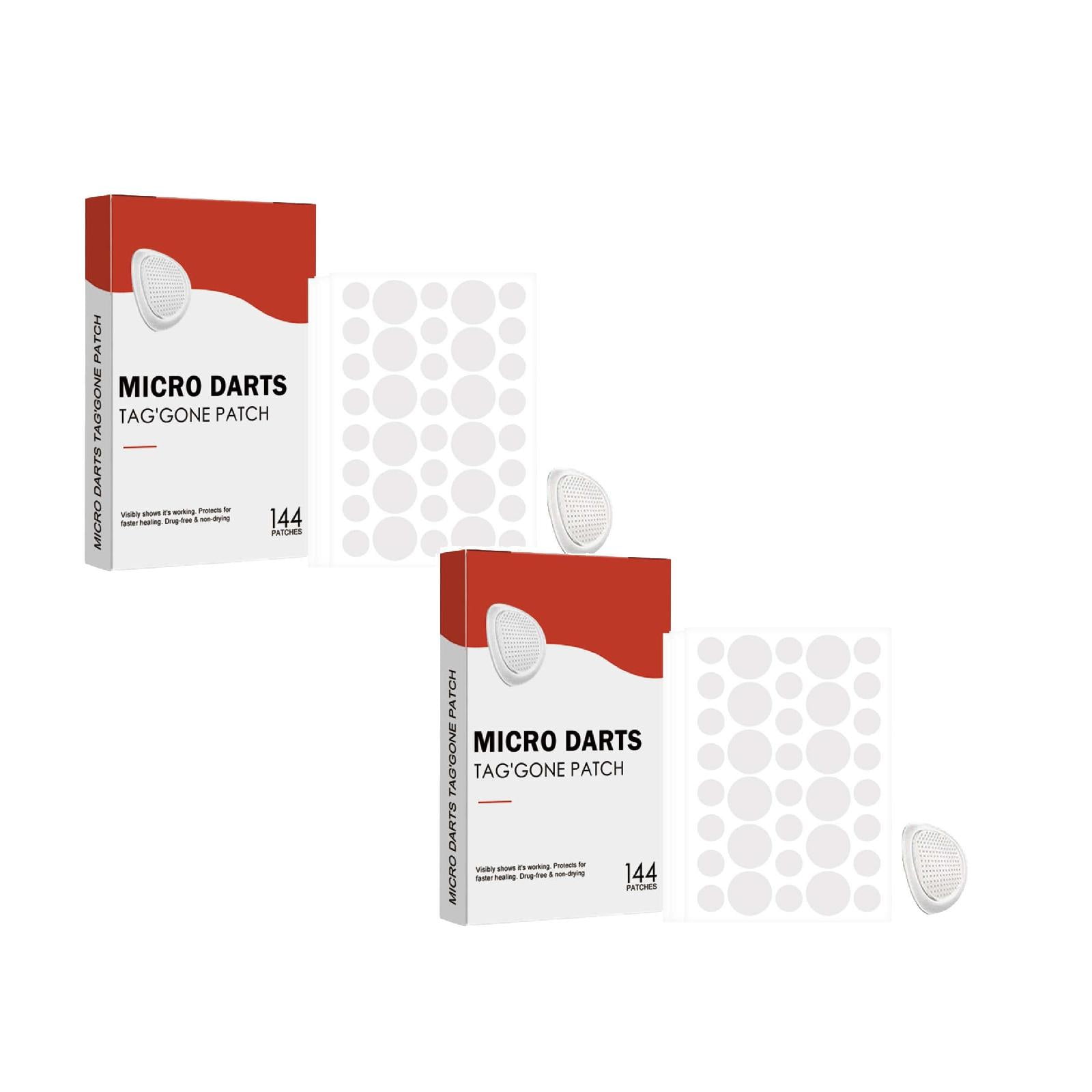 Nano Adhesive Patch with Microdarts Technology Pain Free Removal & Quick-Dry (2 Set) - Walmart.com