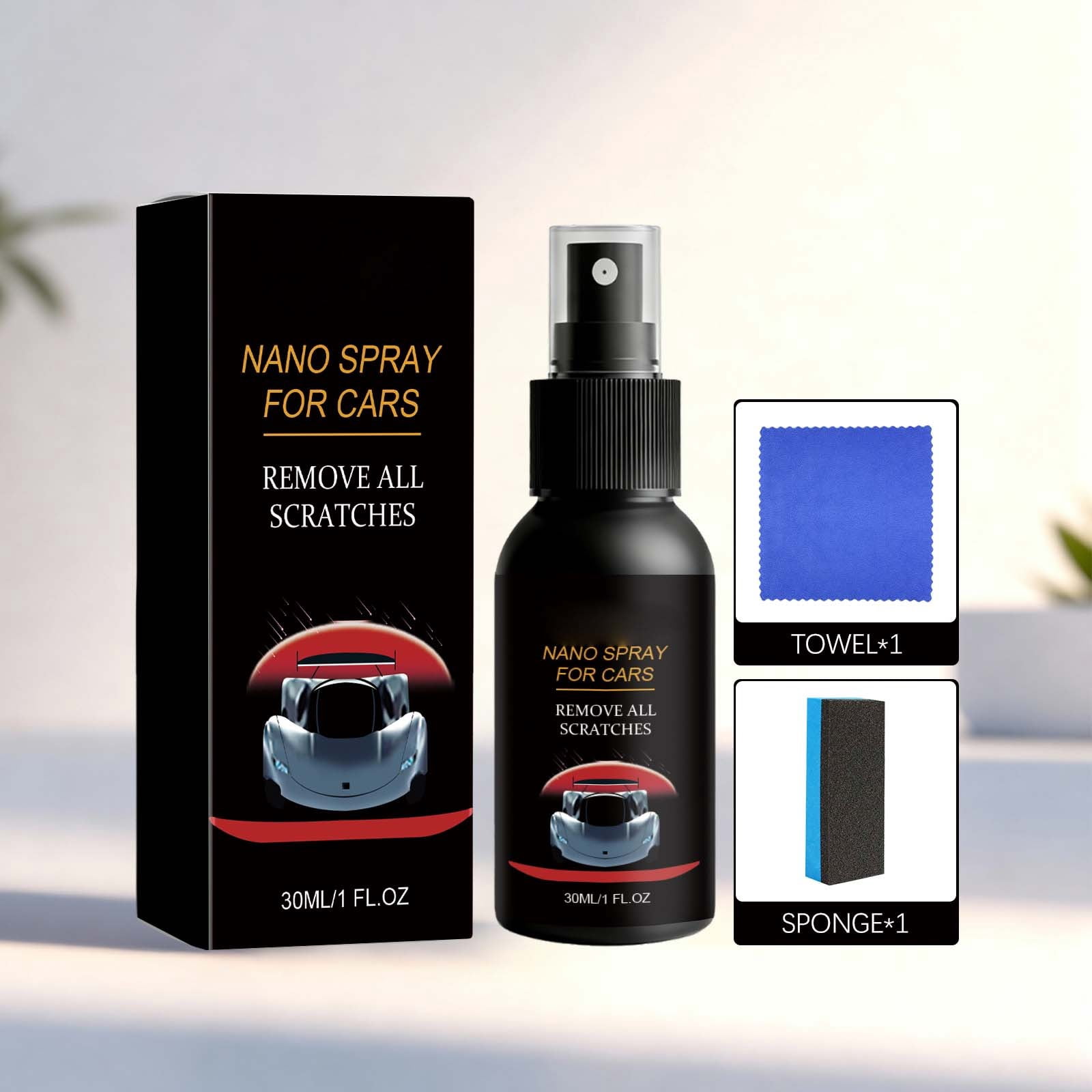 Nano Car Coating Spray 30ml – Paint Protection, Creates Self-Cleaning ...
