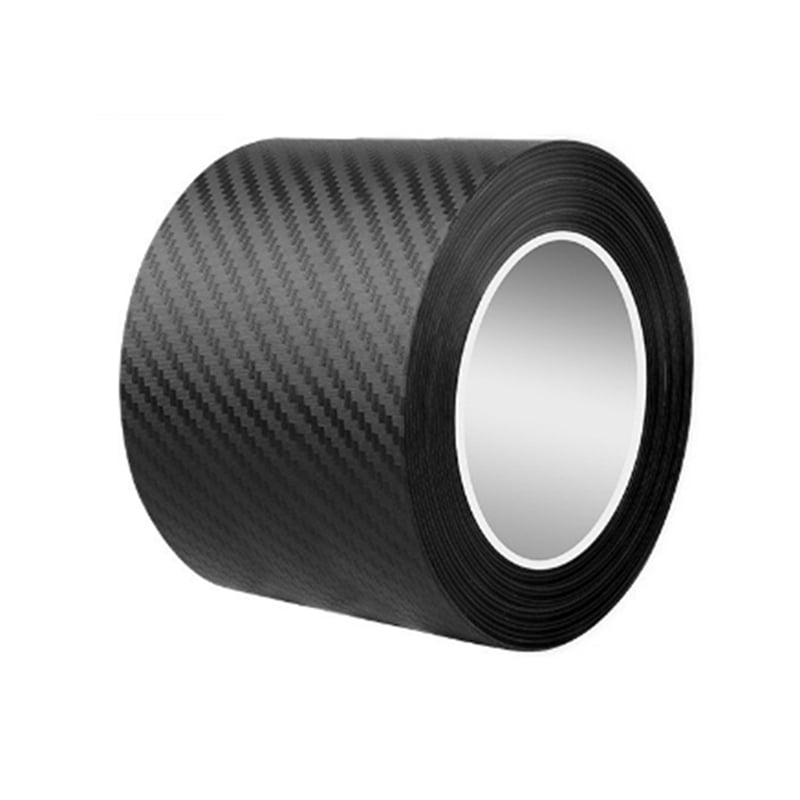 Nano Carbon Fiber Car Sticker DIY Paste Door Sill Protector Bumper Tape ...