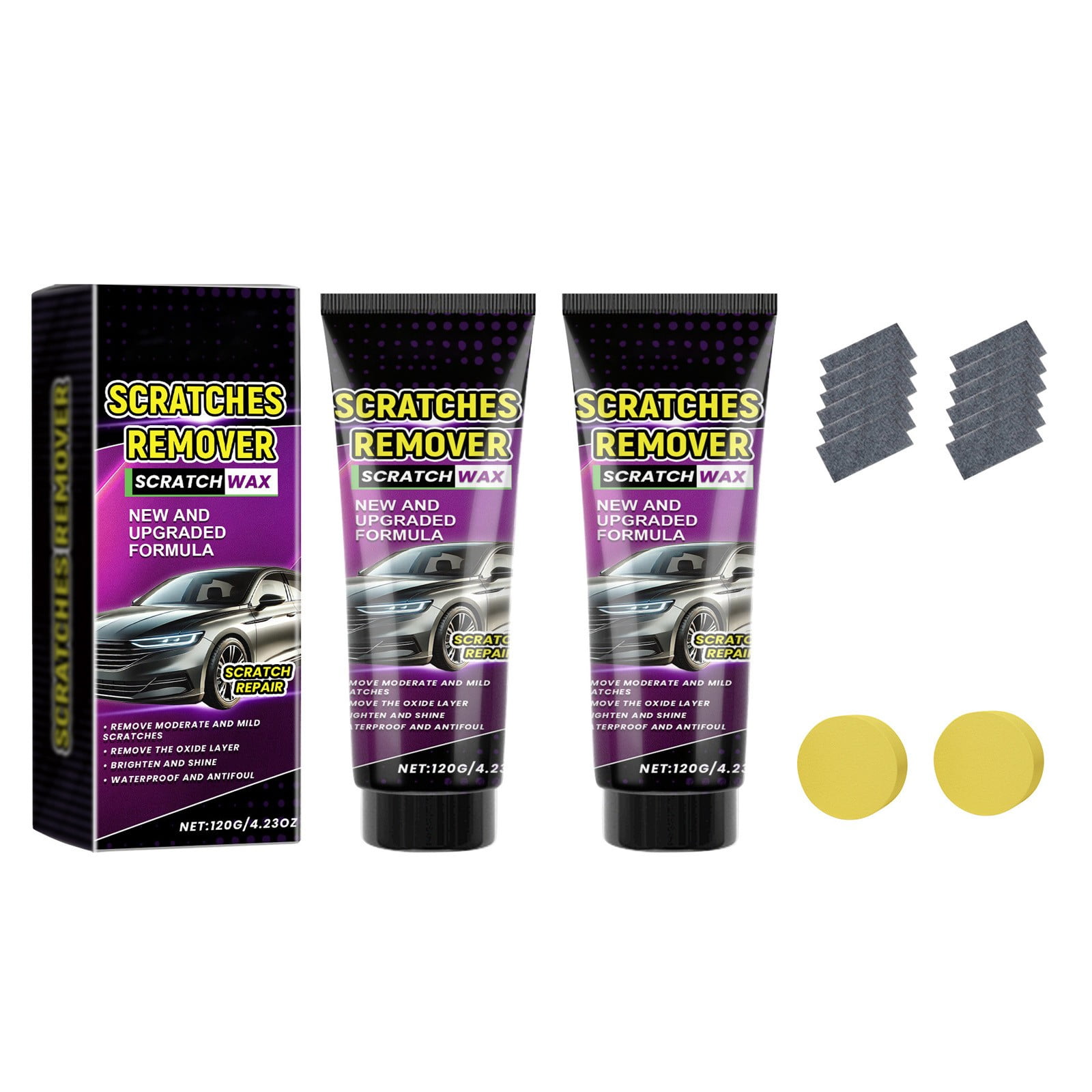 Nano Cloth Car Scratch Remover, 2025 New Nano Cloth For Car Scratches ...