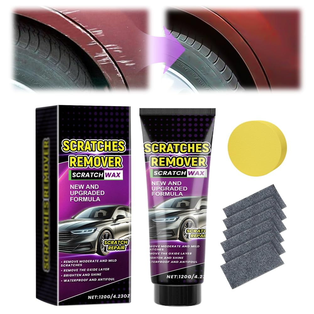 Nano Cloth Car Scratch Remover Set,Upgraded Magic Car Paint Scratch ...