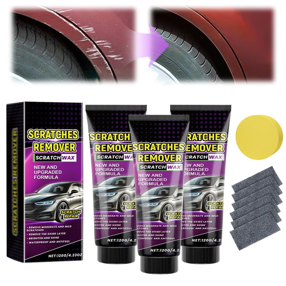 Nano Cloth Car Scratch Remover Set,Upgraded Magic Car Paint Scratch ...