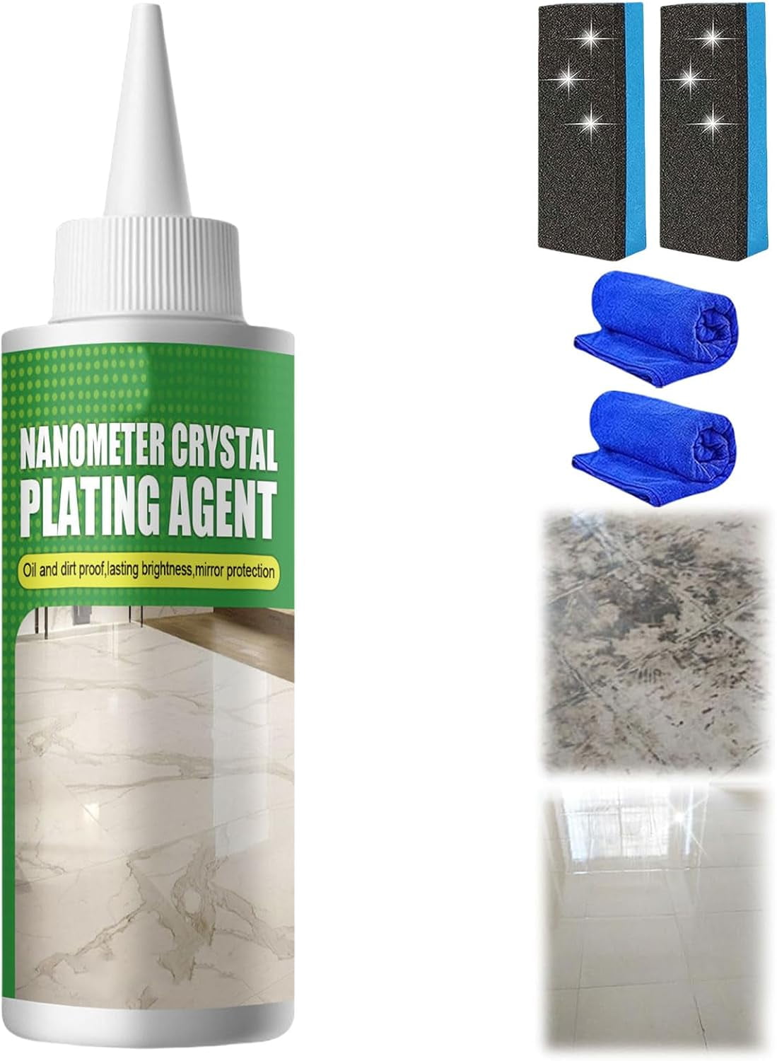 Nano Crystal Coating Agent for Tile & Furniture, 2025 New Nanometer ...