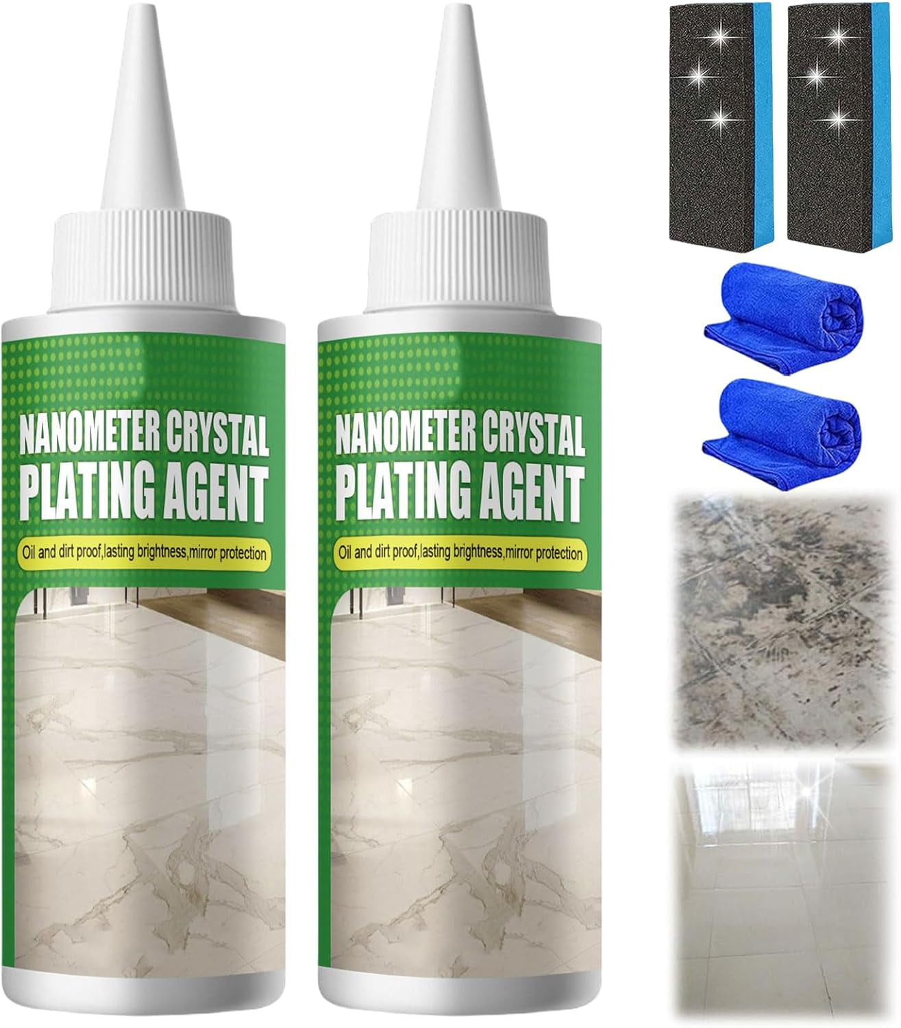 Nano Crystal Coating Agent for Tile & Furniture, 2025 New Nanometer ...