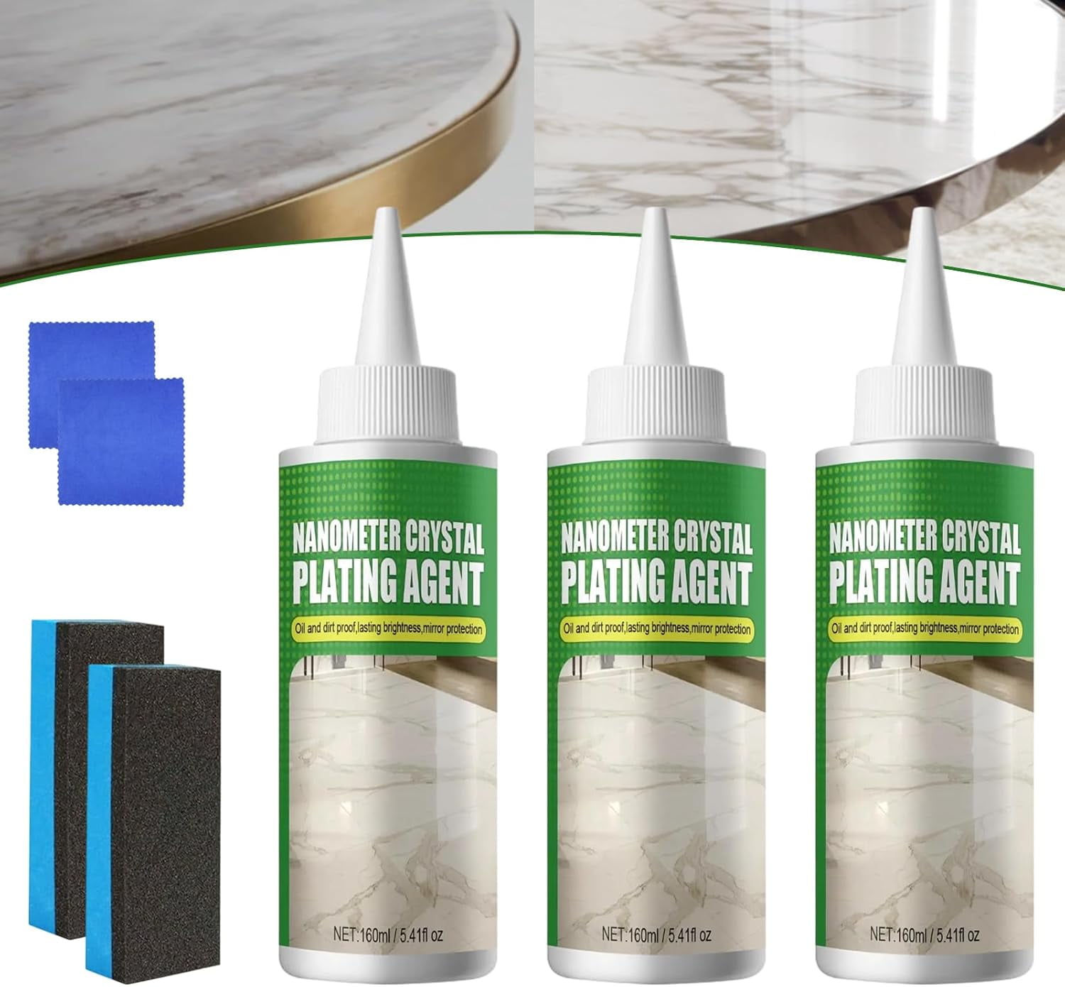 Nano Crystal Coating Agent for Tile & Furniture, Marble & Stone Nano ...