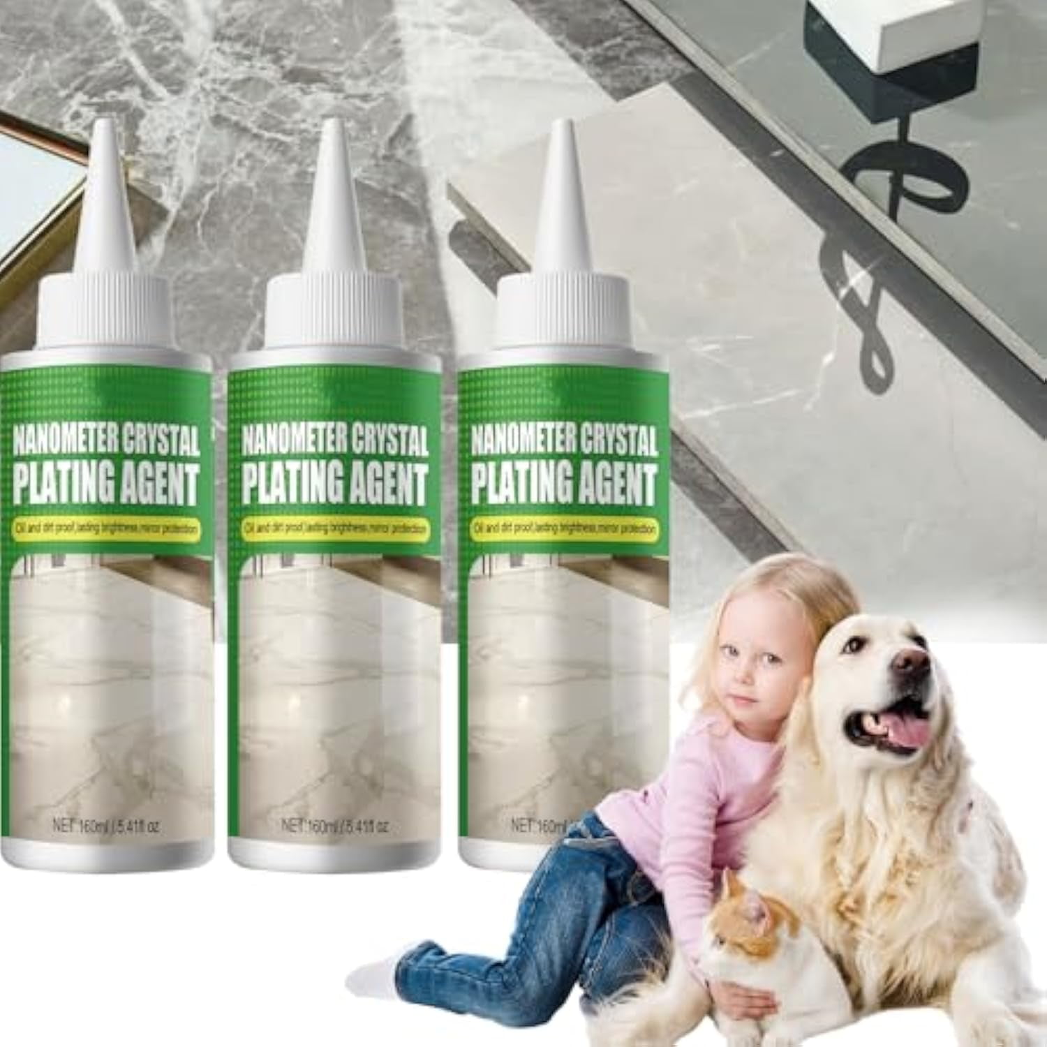 Nano Crystal Coating Agent for Tile & Furniture, Nanometer Crystal ...