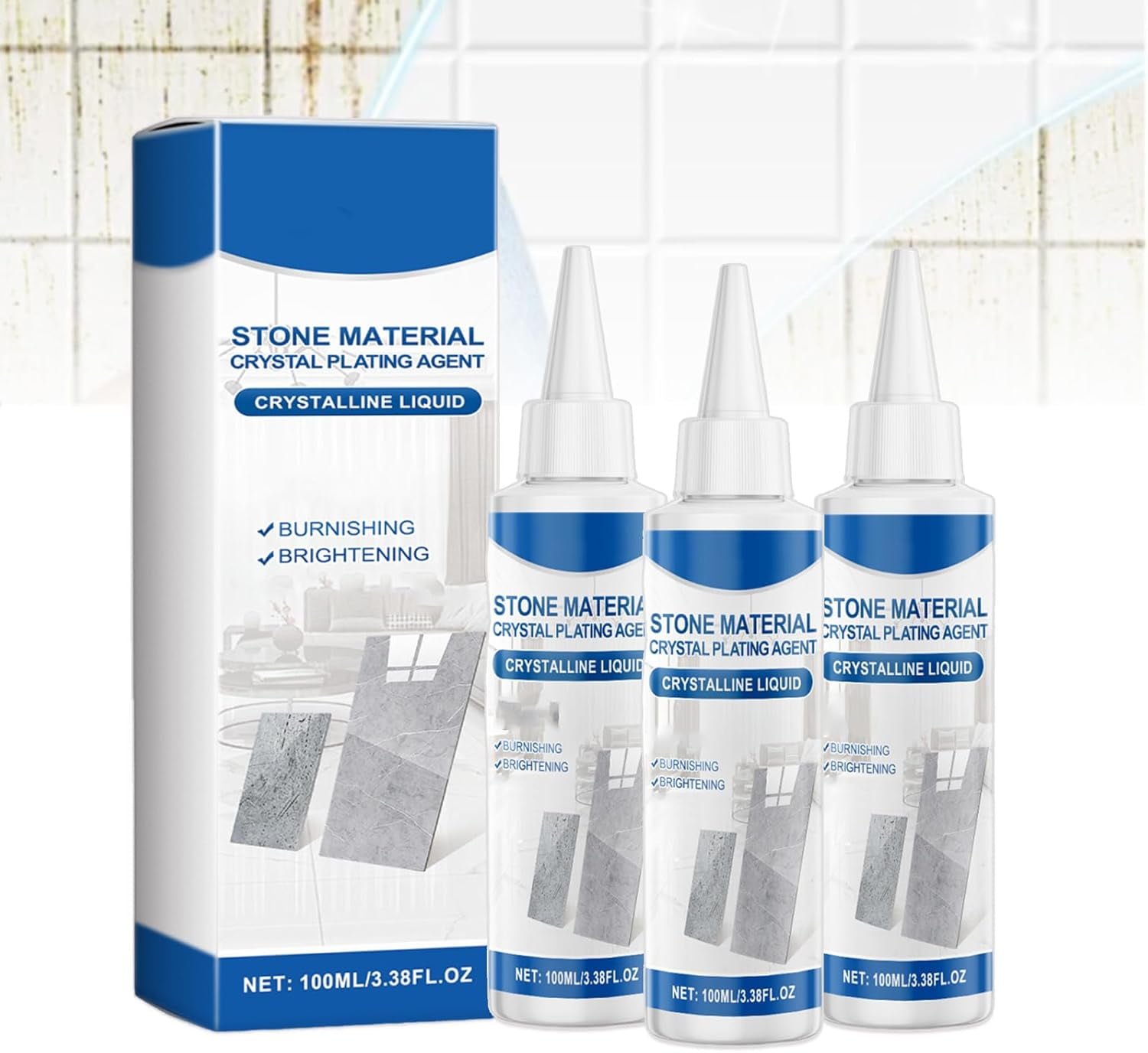 Nano Crystal Coating Agent for Tile & Furniture,Stone Crystal Plating ...