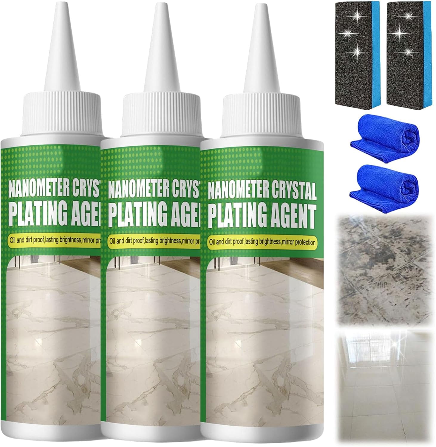 Nano Crystal Coating Agent for Tile & Furniture, 2025 New Nanometer ...