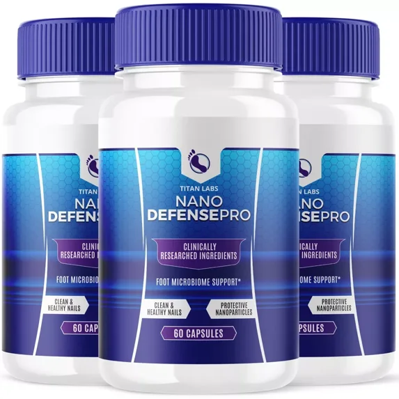 Nano DefensePro - Skin & Nail Support Supplement (3 Pack) - Walmart.com