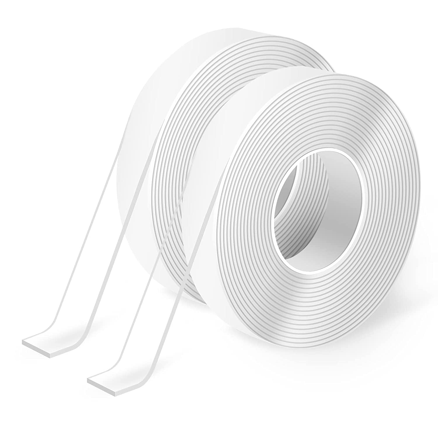 Nano Double Sided Tape (2 Rolls of 3 Meters), Multipurpose Clear Foam ...