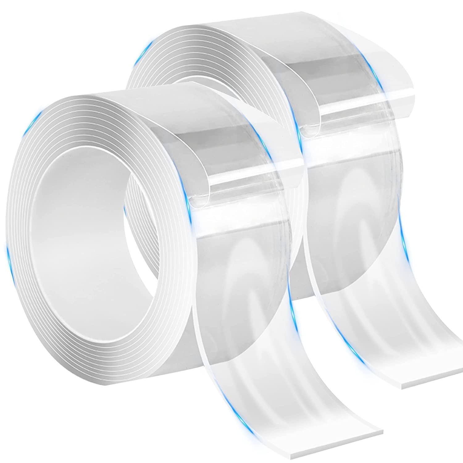 Nano Double Sided Tape Heavy Duty Multipurpose Removable Adhesive Nano Gel Tape Transparent Grip ...