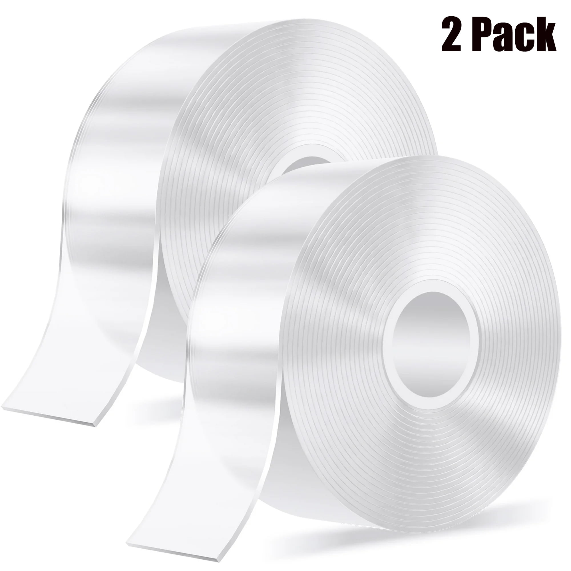 Nano Double Sided Tape Heavy Duty, Multipurpose Removable Mounting Adhesive Grip Tape,Washable ...