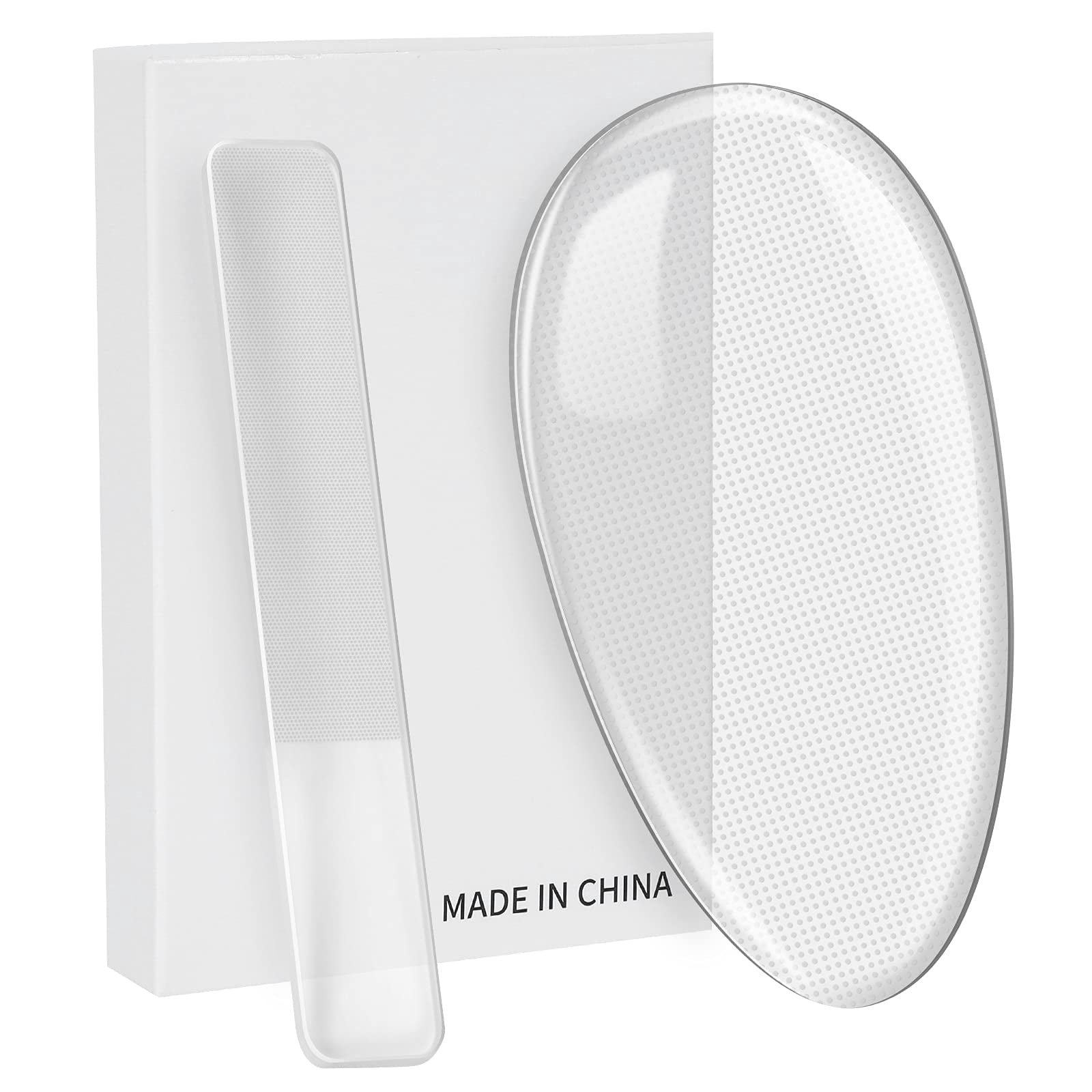 Nano Foot File Callus Remover- Glass Professional Pedicure Scrubber ...