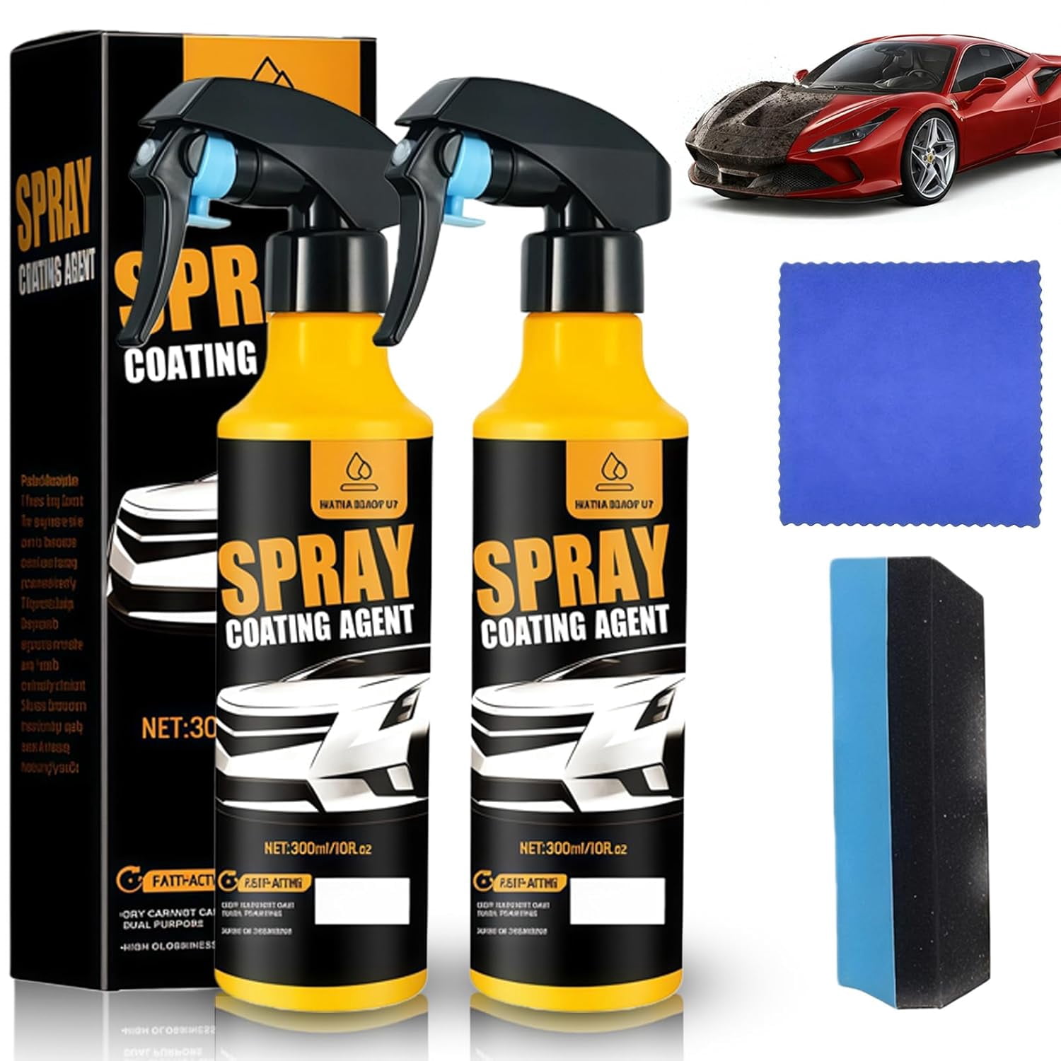 Nano Hydrophobic Ceramic Coating, 2026 Updated 120mlAdvanced Car Quick ...