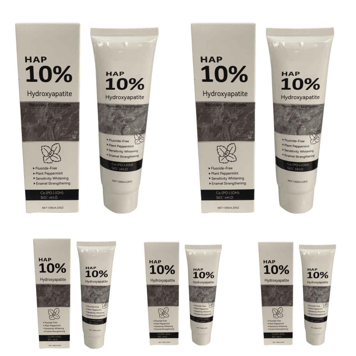 Nano Hydroxyapatite Toothpaste 10% Hydroxyapatite Appropriate For ...