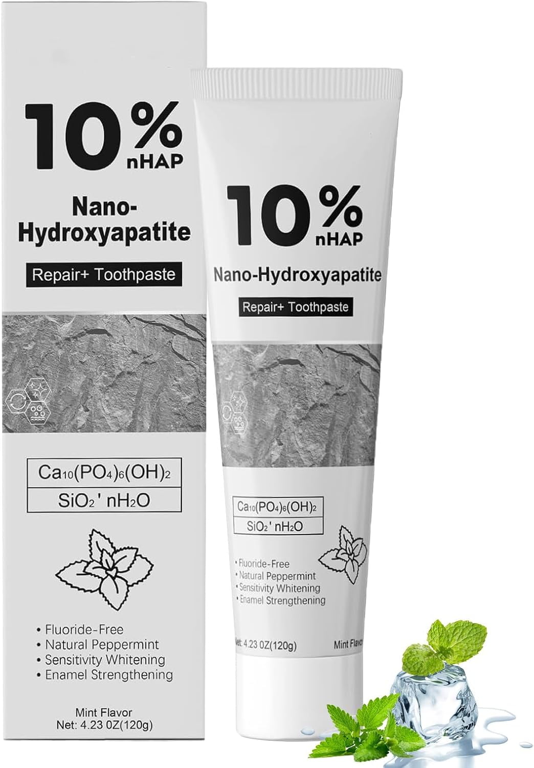 Nano Hydroxyapatite Toothpaste 10% Hydroxyapatite Appropriate For ...