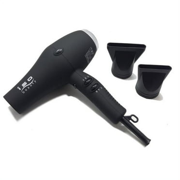 ISO Beauty ISO Diamond Collection Hairlux Hair Dryer, Black - Walmart.com