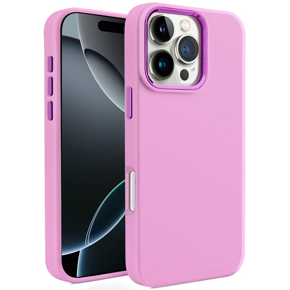 Nano Liquid Silicone Case for iPhone 16 Pro - Rose Pink - Walmart.com