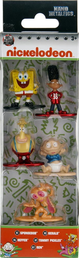 Nano Metalfigs Nickelodeon 5 Pack Die Cast Figures by Jada Toys Pack B ...