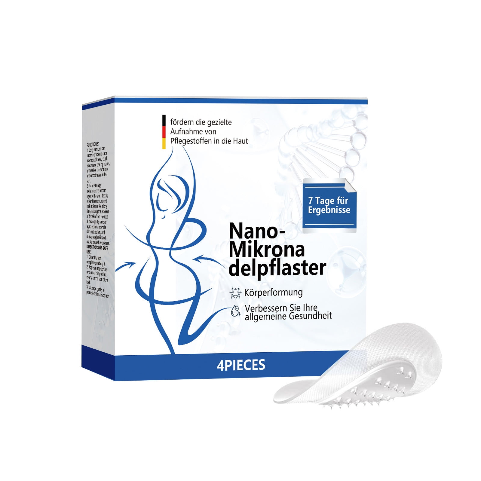 Nano Micro Needle Plaster, 4PCS Nano Micro Needle Plaster, Professional ...